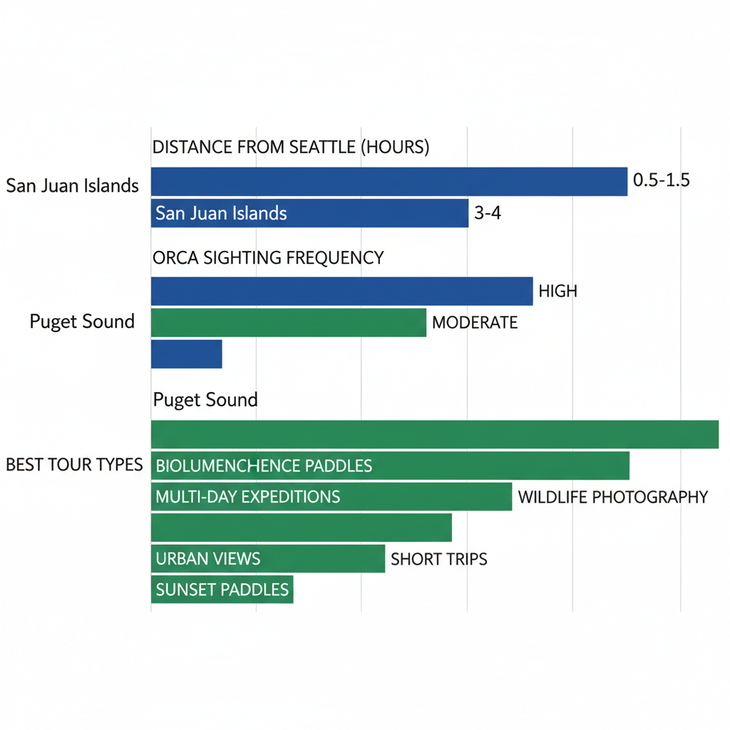Seattle Kayaking With Orcas | Sea Quest Kayak Tours
